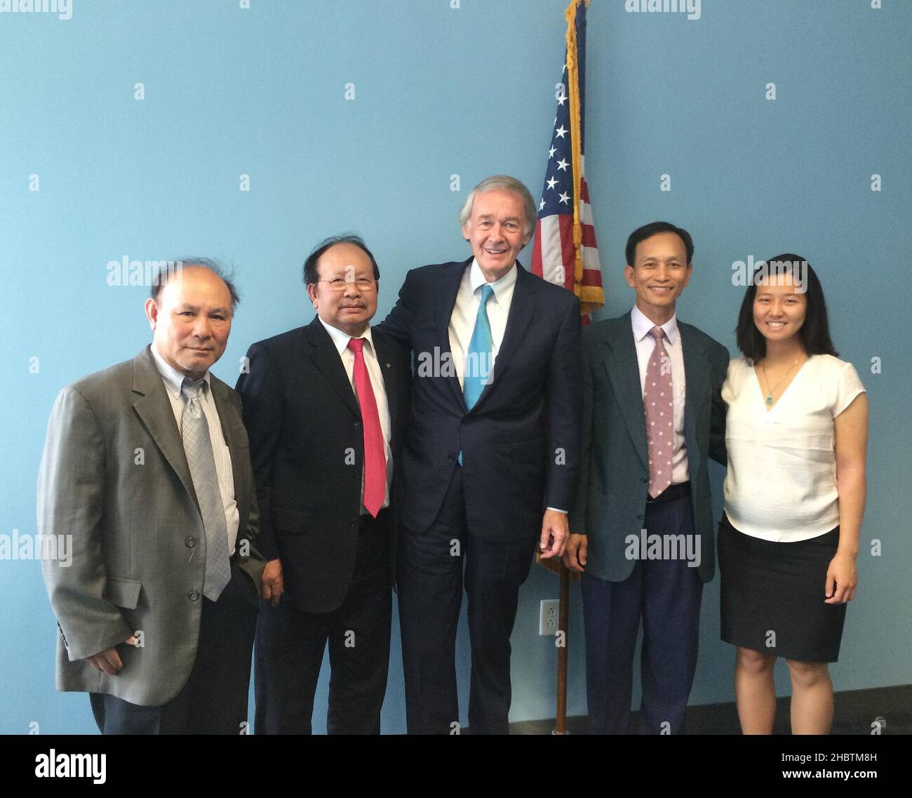 Senator Ed Markey meets with City Councilor Michelle Wu and members of ... Senator Ed Markey meets with City Councilor Michelle Wu and members of ...