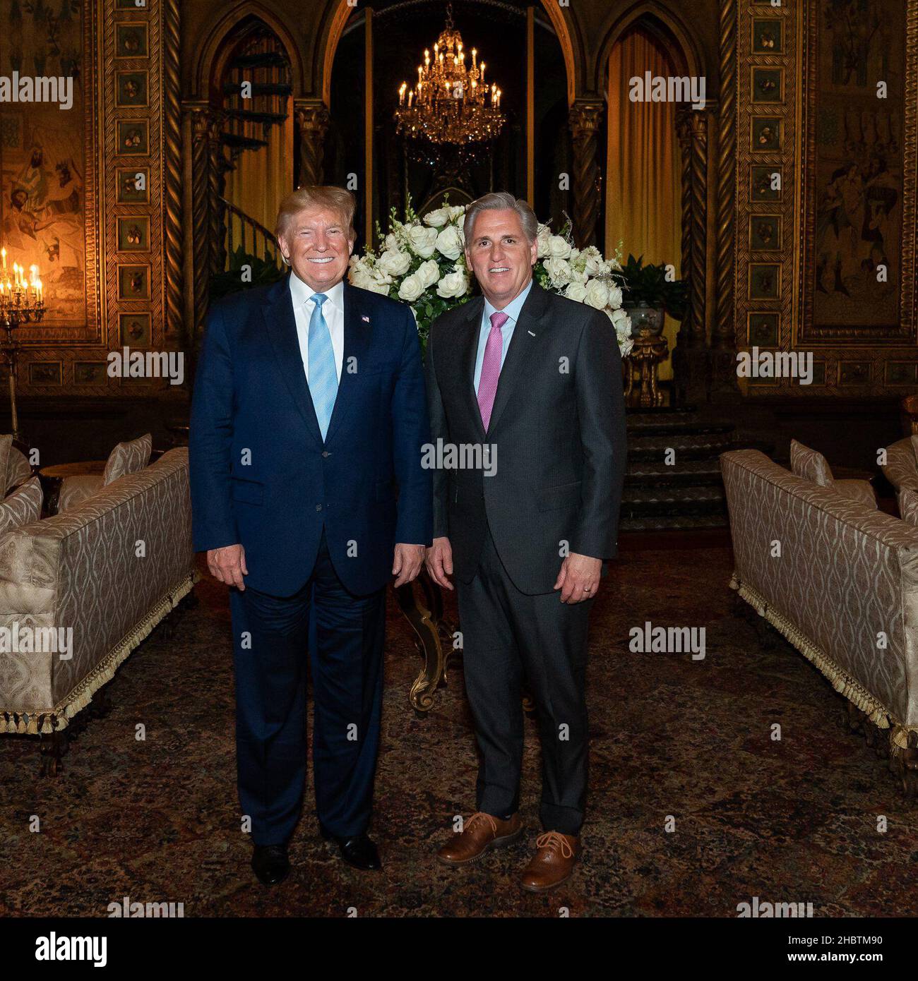 Kevin mccarthy mar a lago hi-res stock photography and images - Alamy
