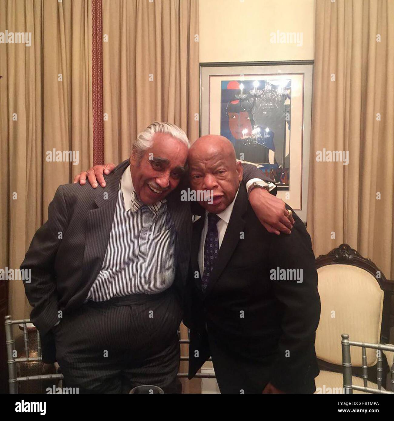 Congressman john lewis 2016 hi-res stock photography and images - Alamy