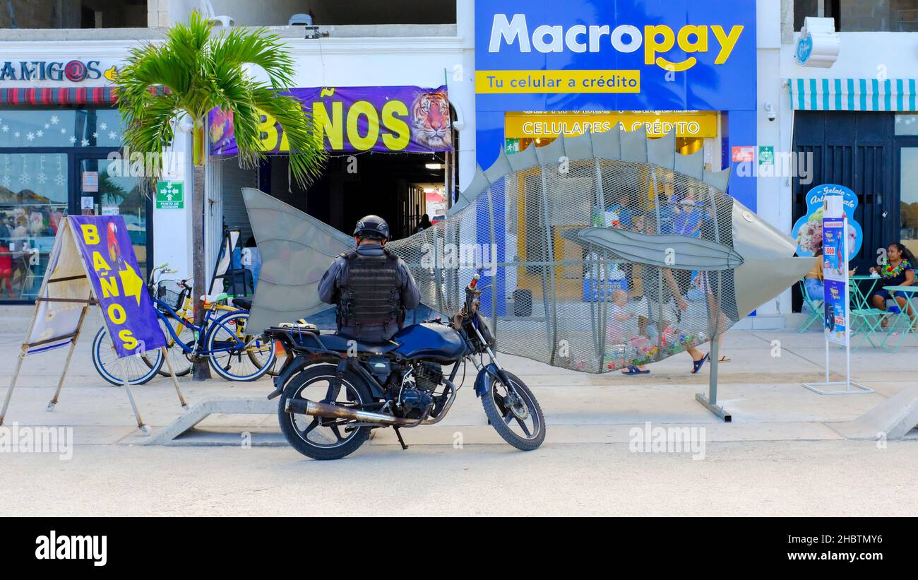 Daily life, Progreso, Yucatan, mexico Stock Photo - Alamy