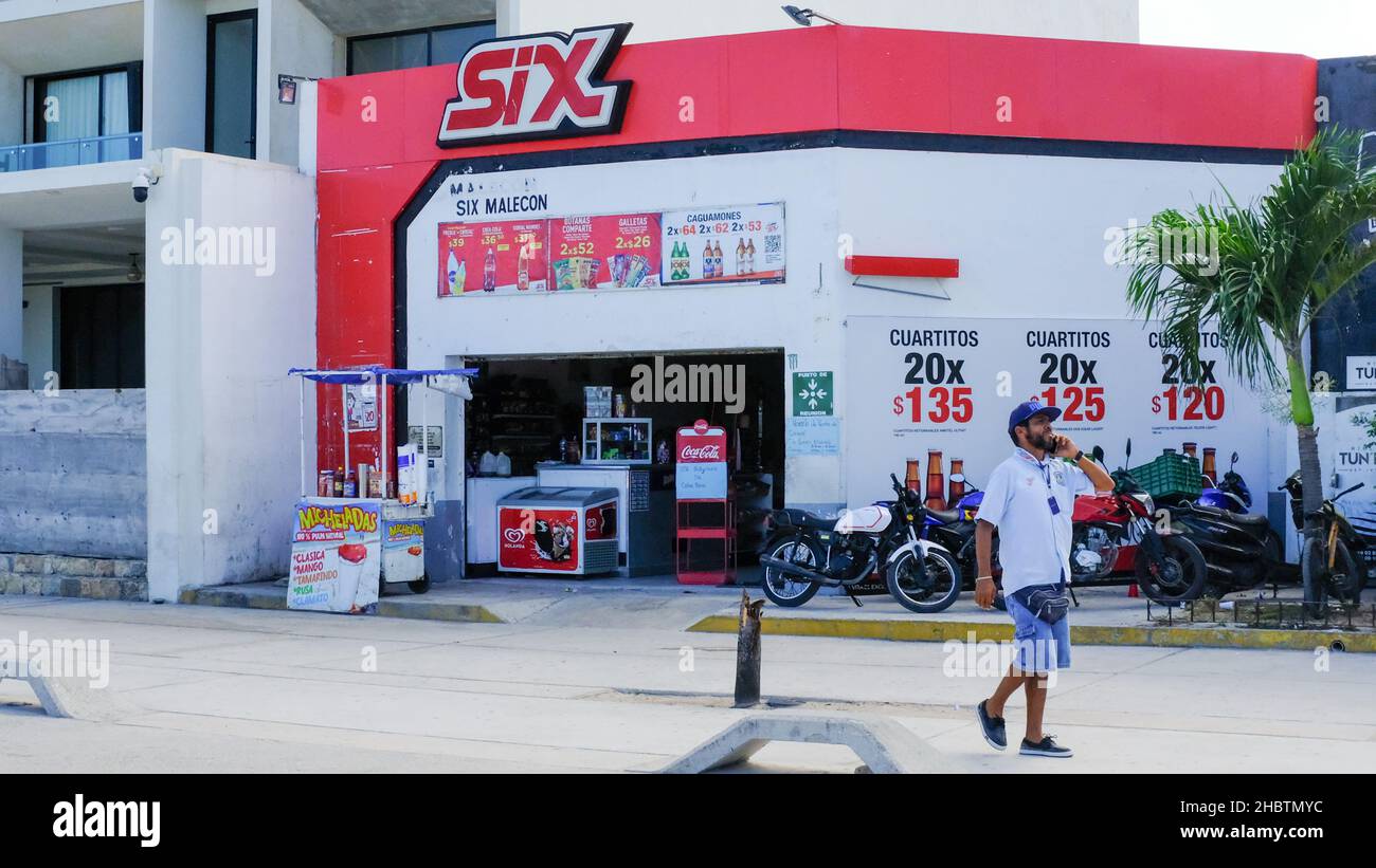 Daily life, Progreso, Yucatan, mexico Stock Photo - Alamy