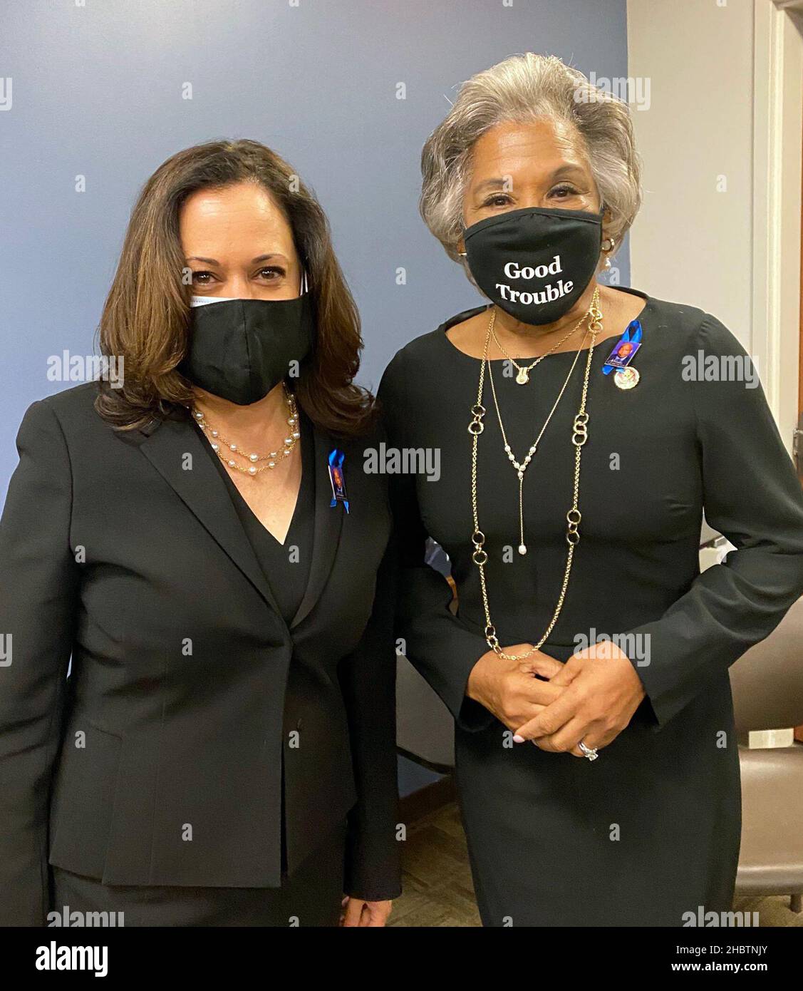 Senator Kamala Harris and Congresswoman Joyce Beatty at the Atlanta ...