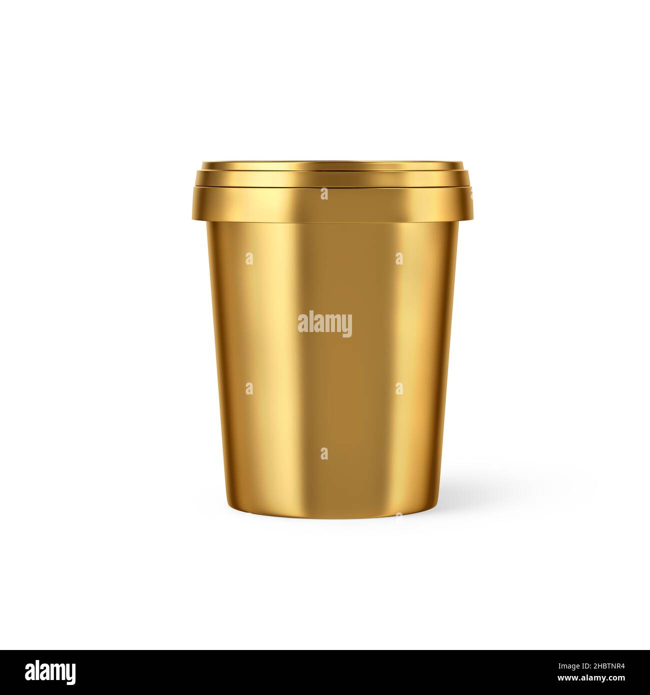 Bucket Mockup 3D Rendering on white background Stock Photo - Alamy