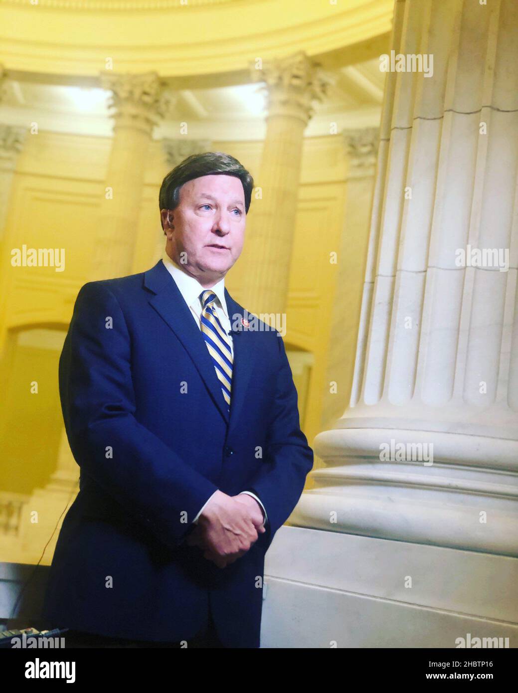 Congressman Mike Rogers being interviewed for Fox Business ca. 15 ...