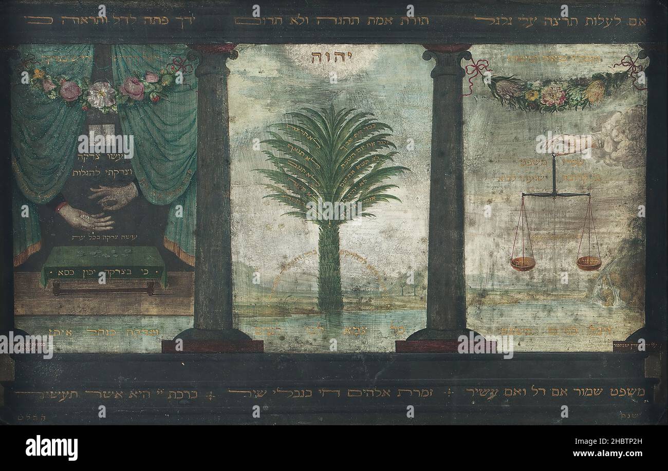 Godines, Benjamin Senior - Scenes from the life of Isaac Stock Photo ...