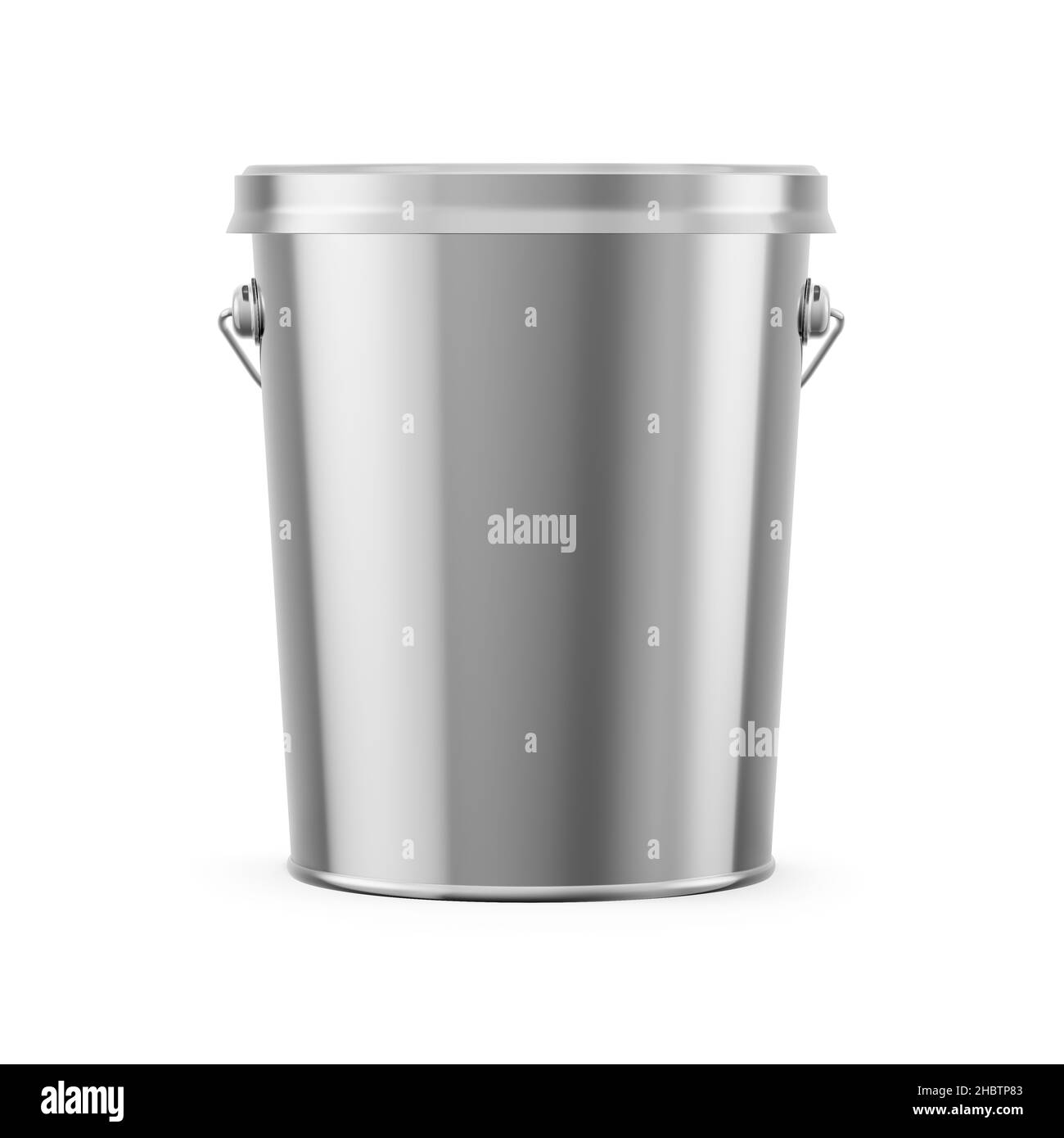 Bucket Mockup 3D Rendering on white background Stock Photo - Alamy