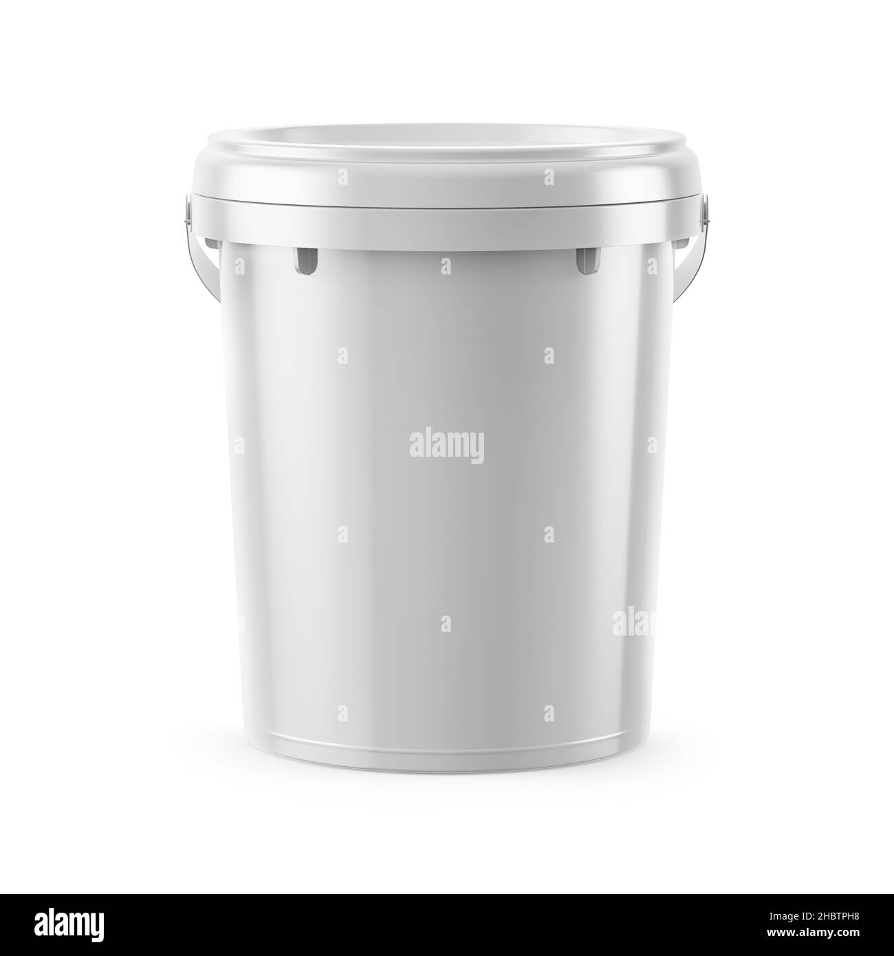 Bucket Mockup 3D Rendering on white background Stock Photo - Alamy