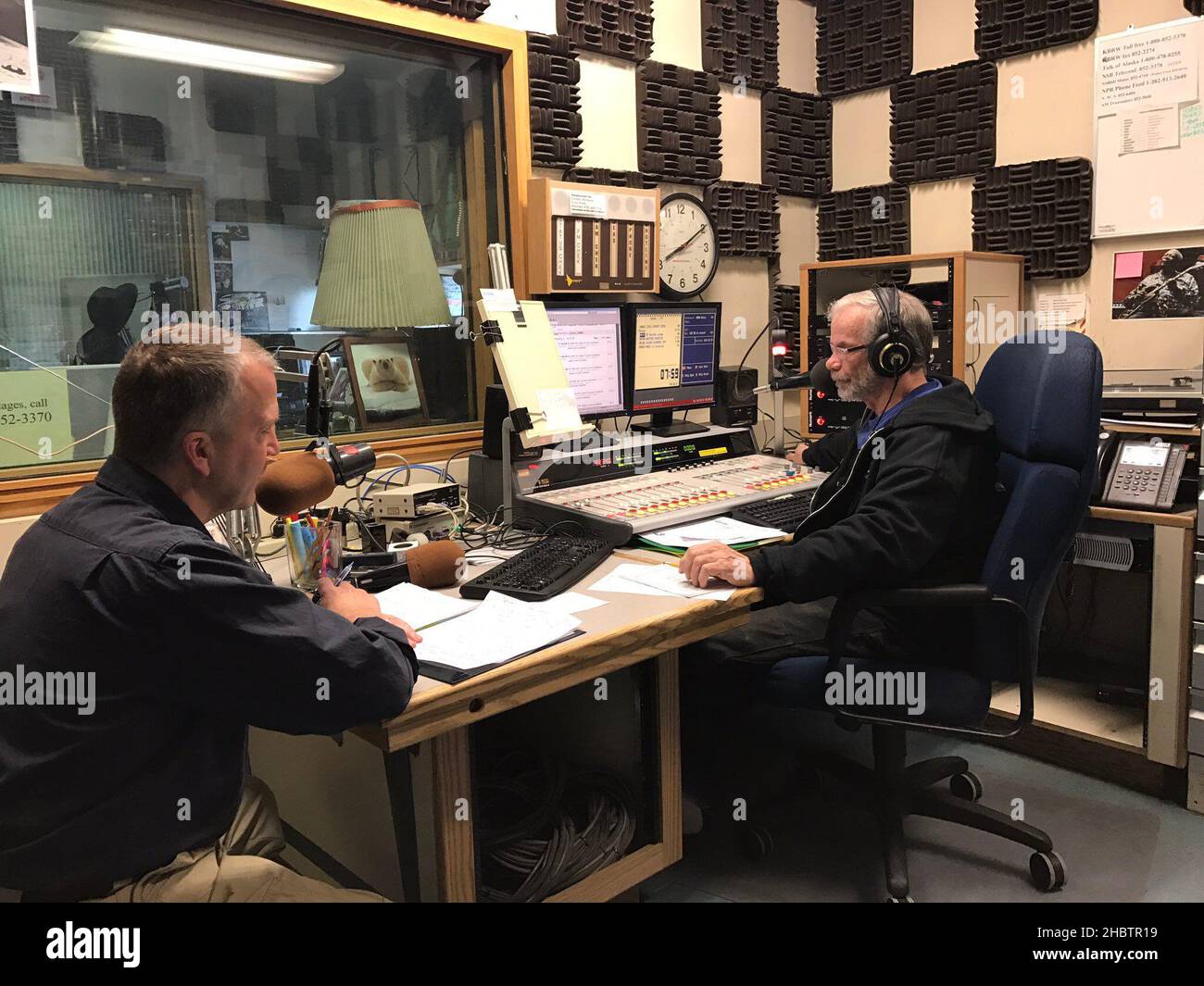 Alaska Senator Dan Sullivan in Barrow Alaska interviewed on KBRW, Top ...