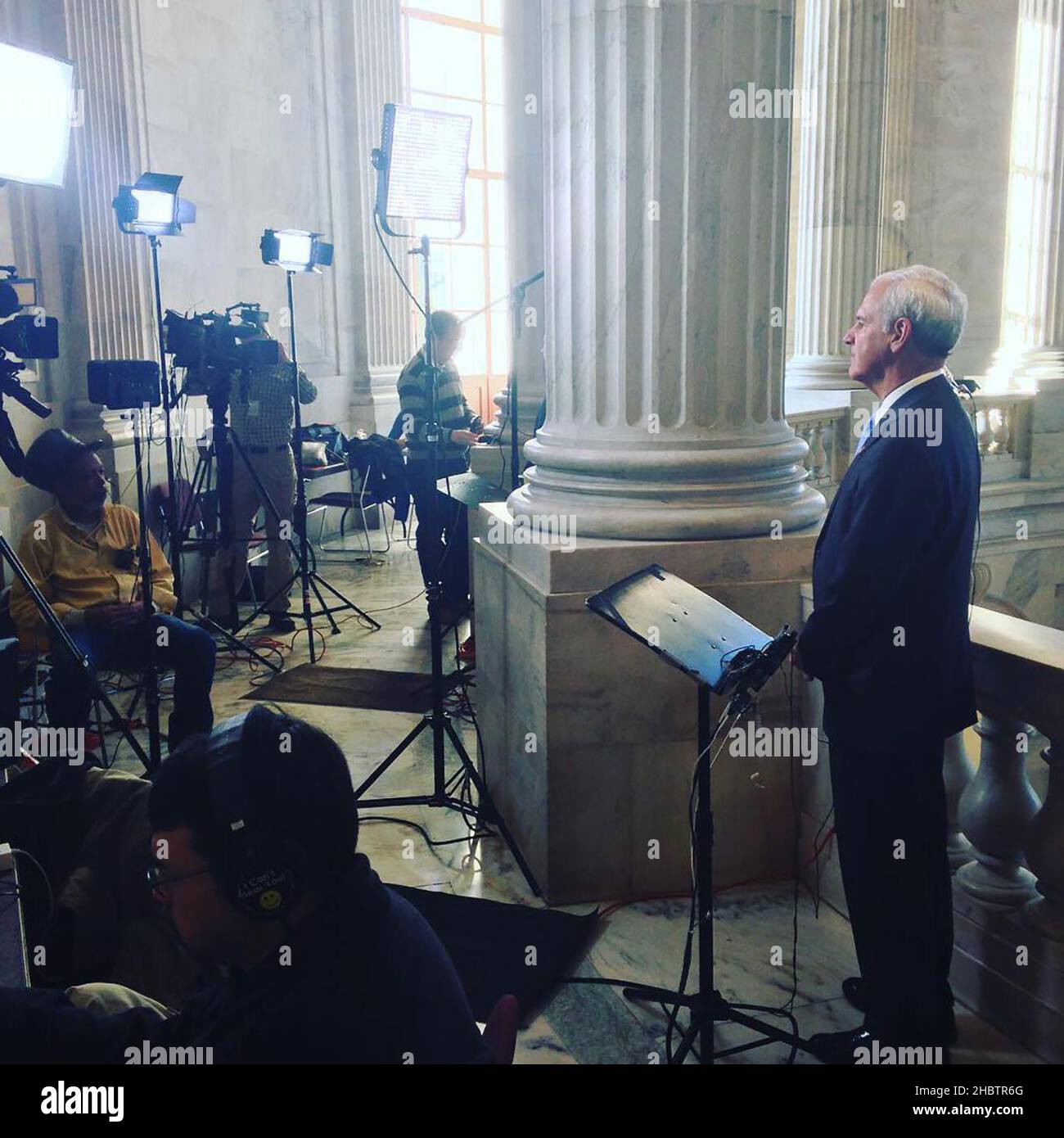 Interview with congressman hi-res stock photography and images - Alamy
