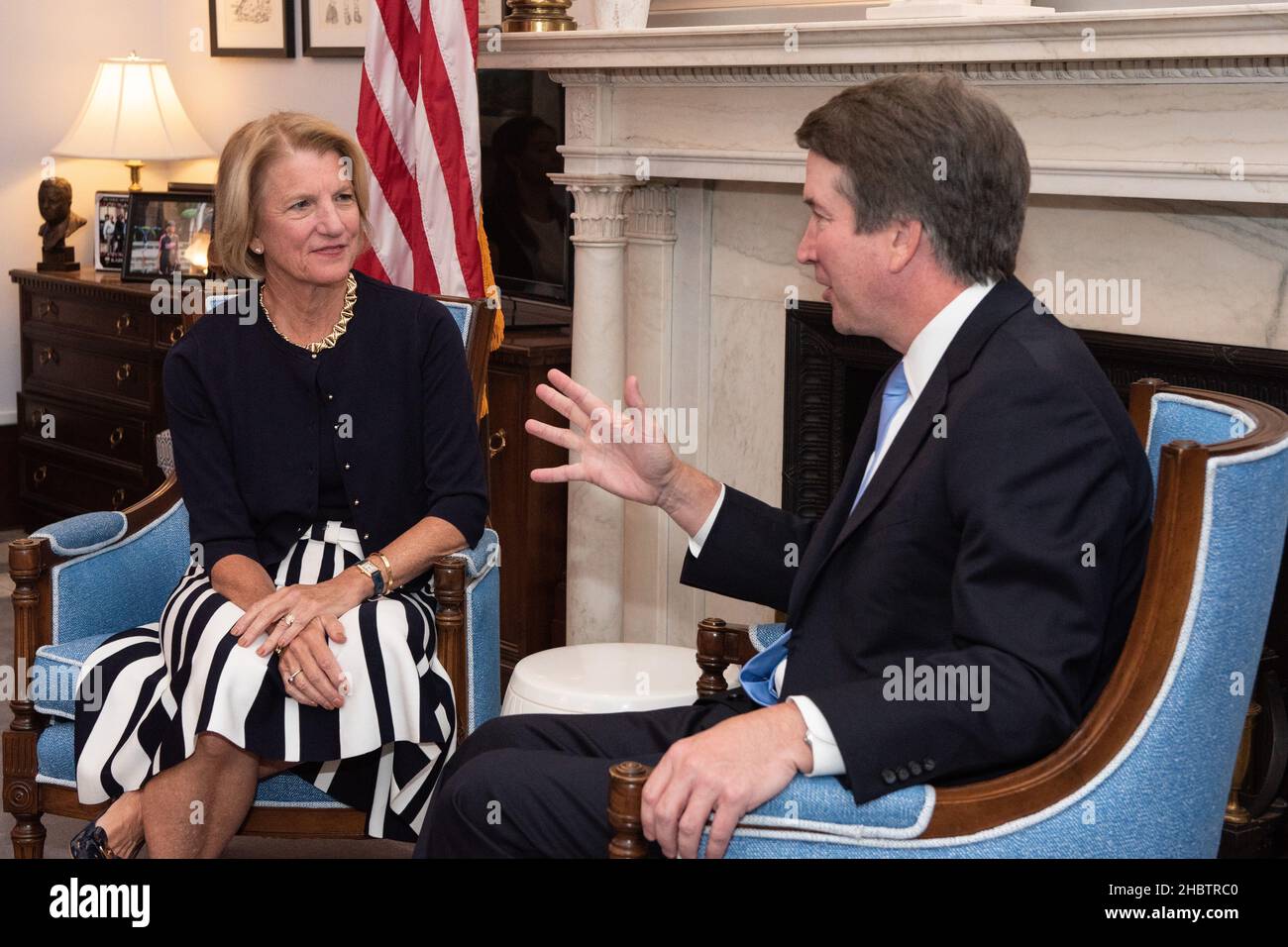 Senator Shelley Moore Capito meets with Supreme Court nominee Judge ...