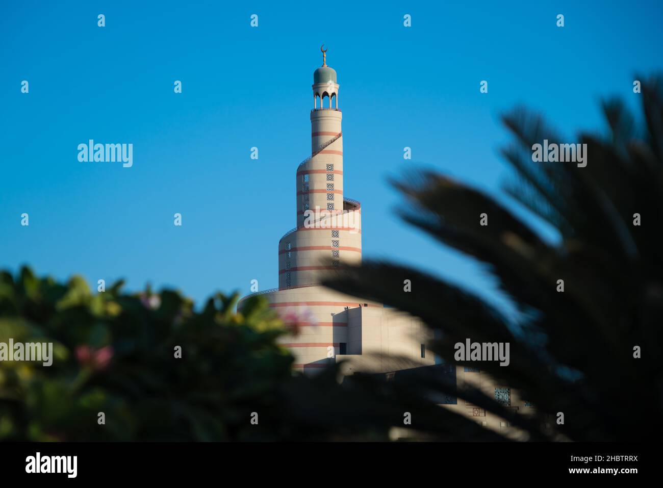 Al-Fanar Islamic Cultural Center, architectural landmarks in Doha Stock ...