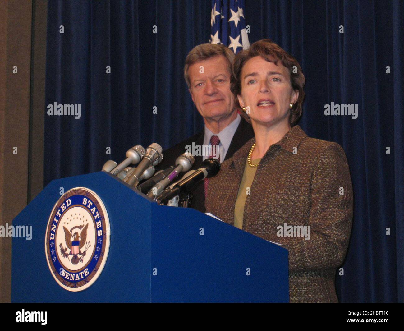 Senator blanche lincoln hi-res stock photography and images - Alamy