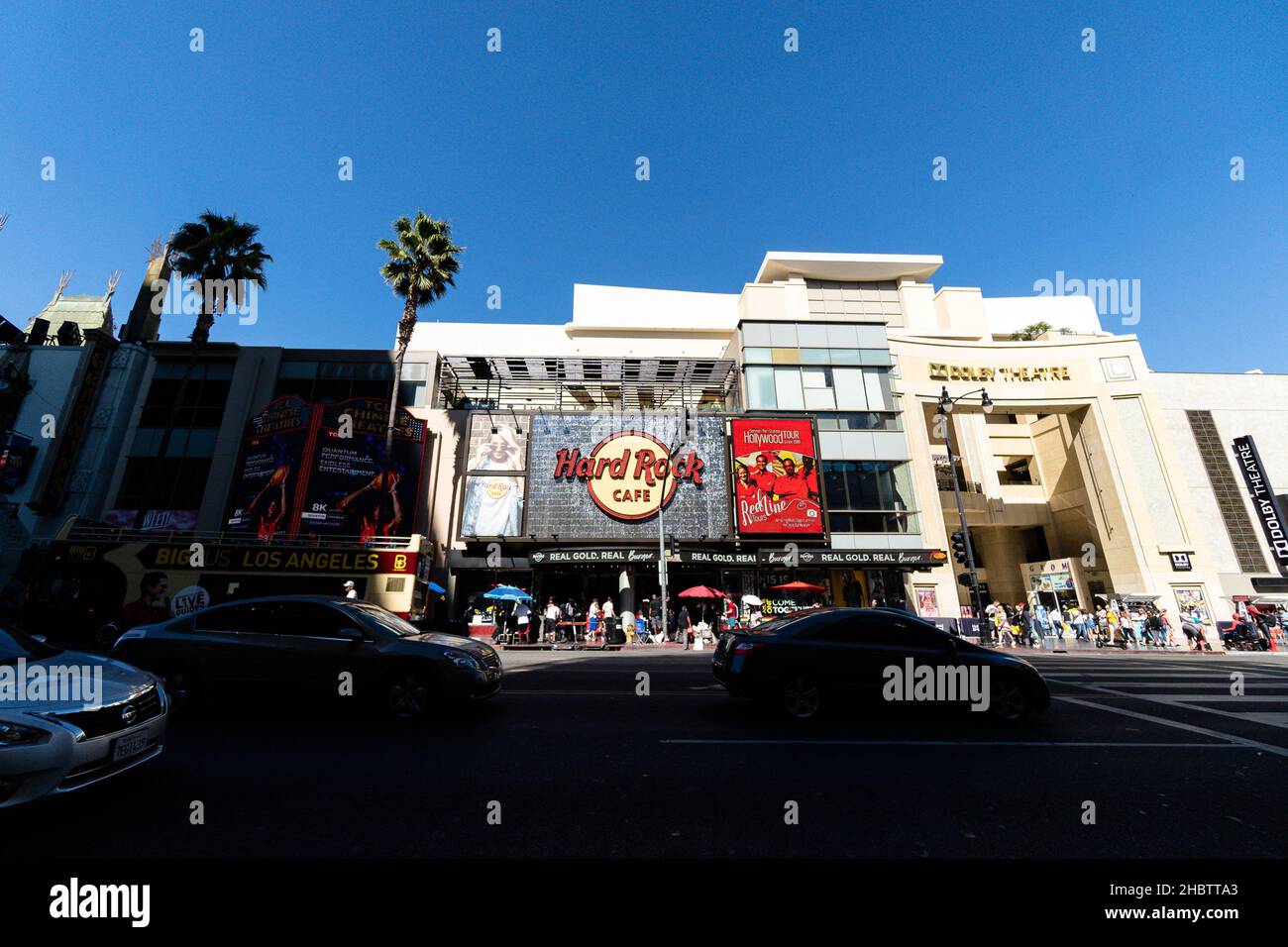 LOS ANGELES, UNITED STATES - Oct 14, 2019: A beautiful shot of the Hard ...