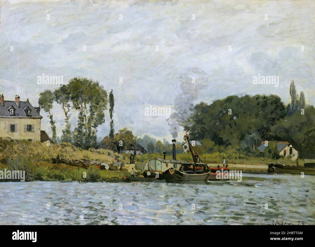 1873 alfred sisley hi-res stock photography and images - Alamy