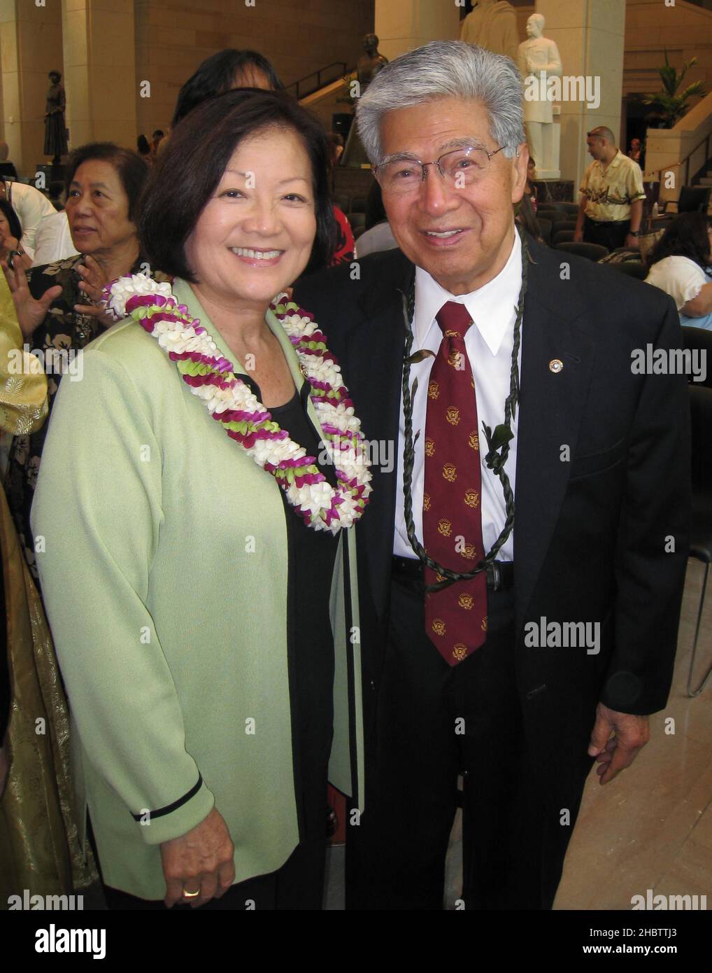 Senator daniel akaka hi-res stock photography and images - Alamy