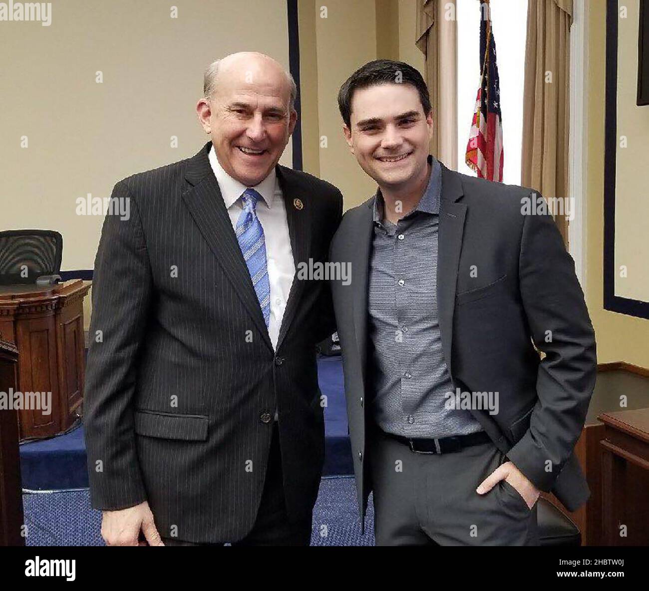 Louis Gohmert and Ben Shapiro - Introduced Ben Shapiro at an impromptu ...