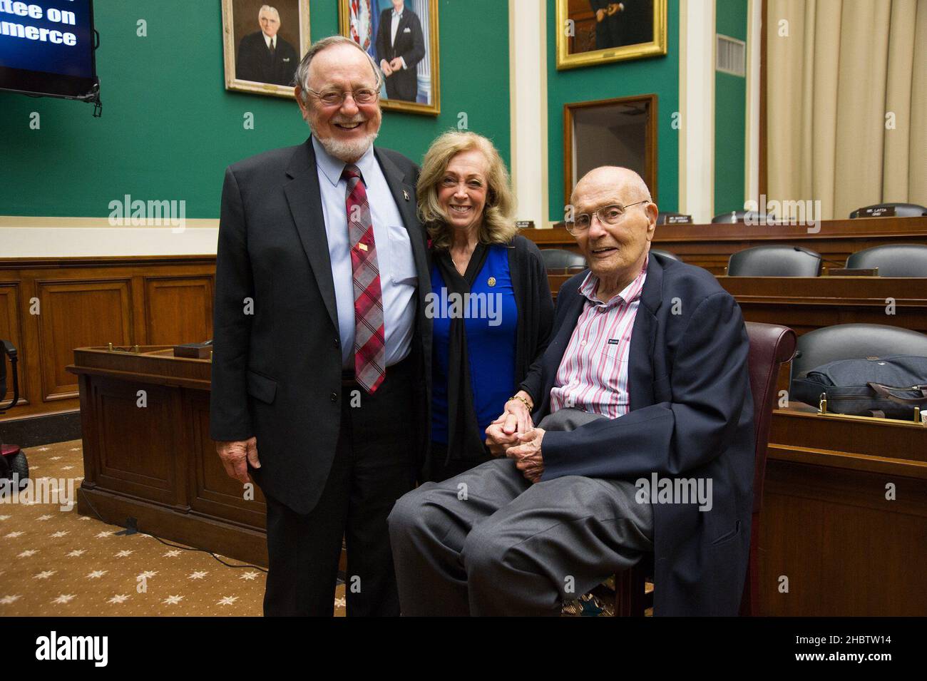Congressman Don Young, Anne Young and Congressman John Dingell ca. 8 ...