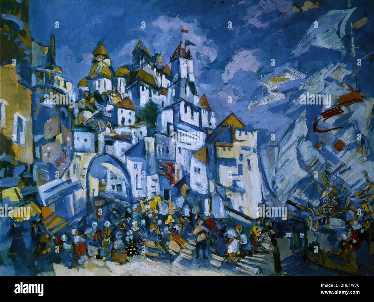 Korovin Konstantin Alekseevič - Private Collection - The invisible city ...