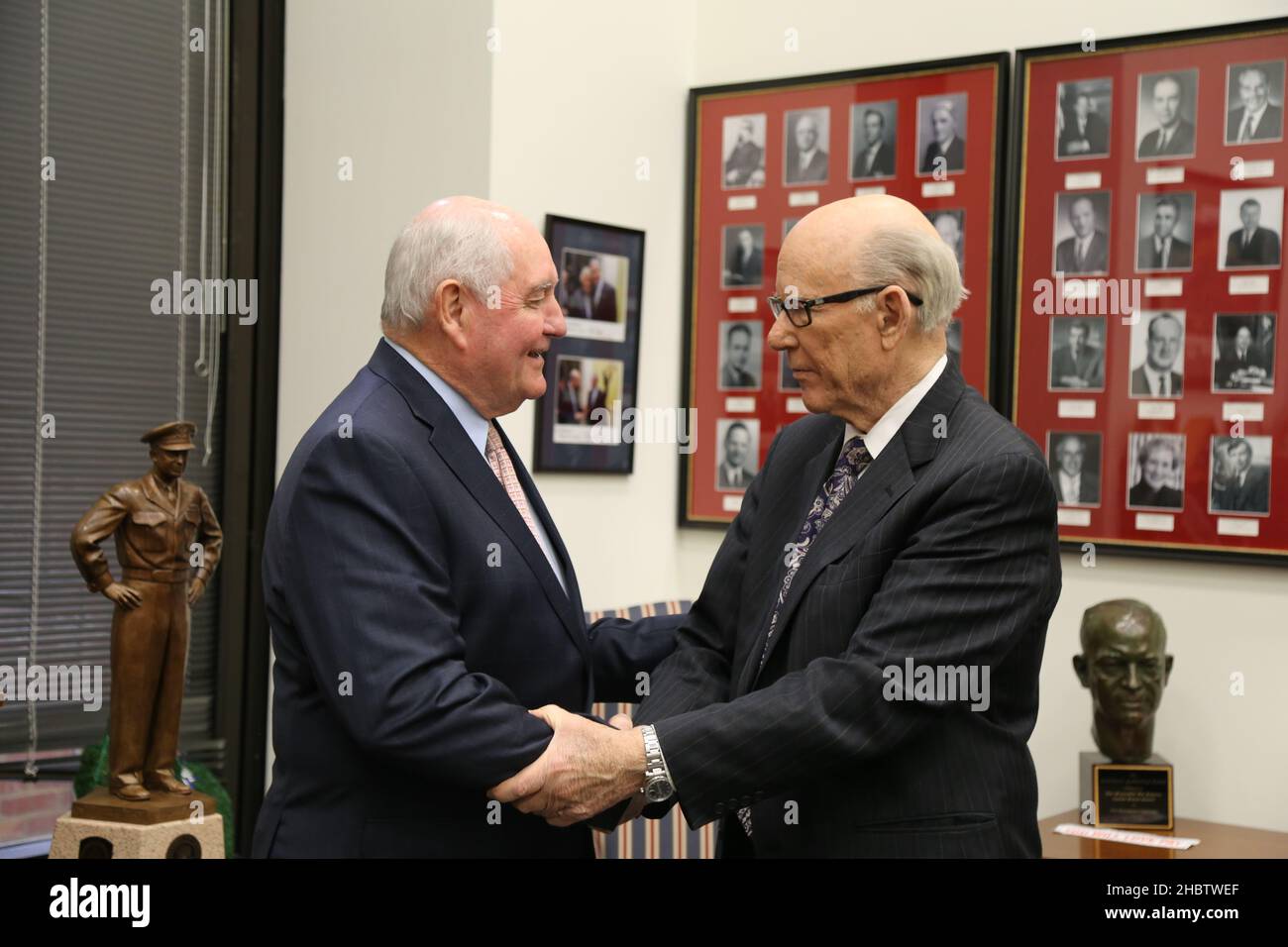 Governor Sonny Perdue Meets with Chairman Pat Roberts ca. 19 January ...