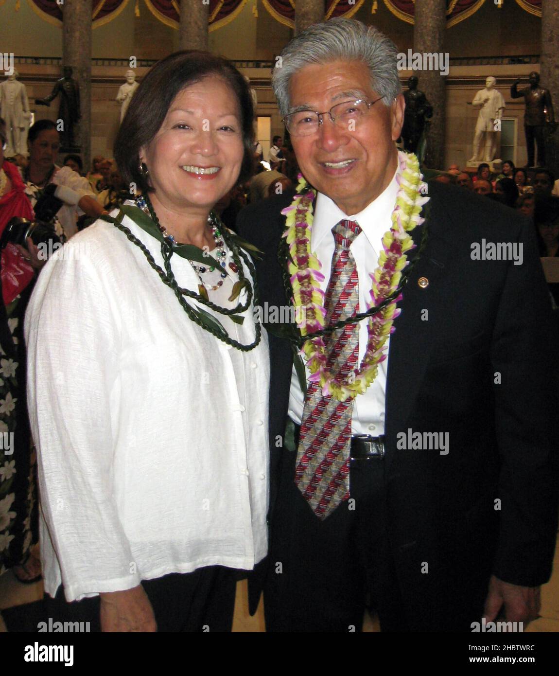 Senator daniel akaka hi-res stock photography and images - Alamy