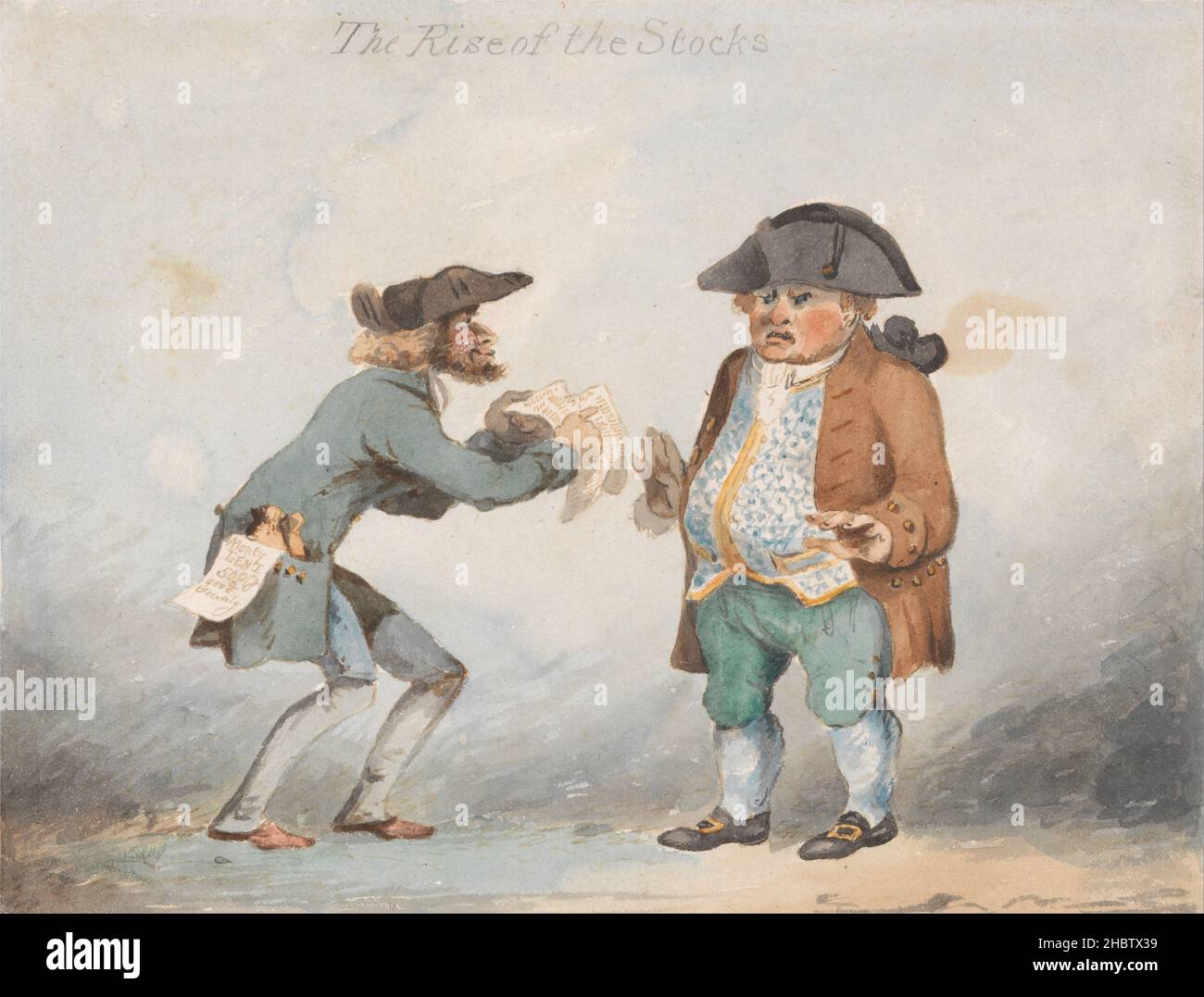 John Sell Cotman - The Rise of the Stocks (One of a Set of Three Stock ...