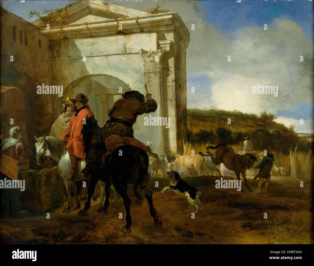Artist jan baptist weenix hi-res stock photography and images - Alamy
