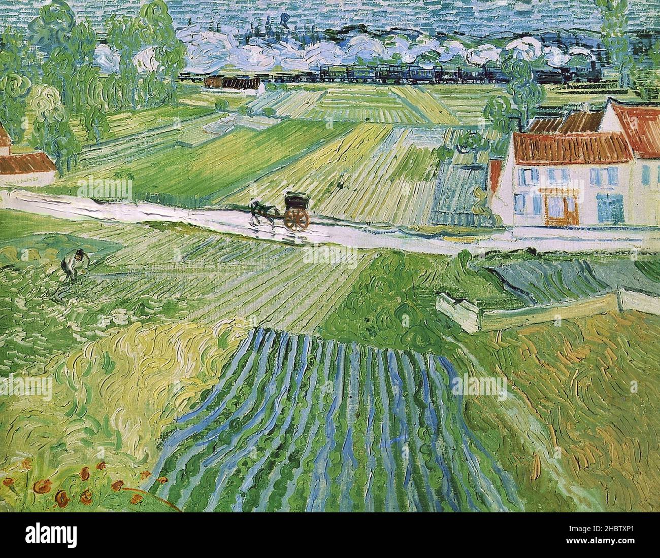 Landscape at Auvers after Rain - 1890 - Oil on canvas 72 x 90 cm - Van ...