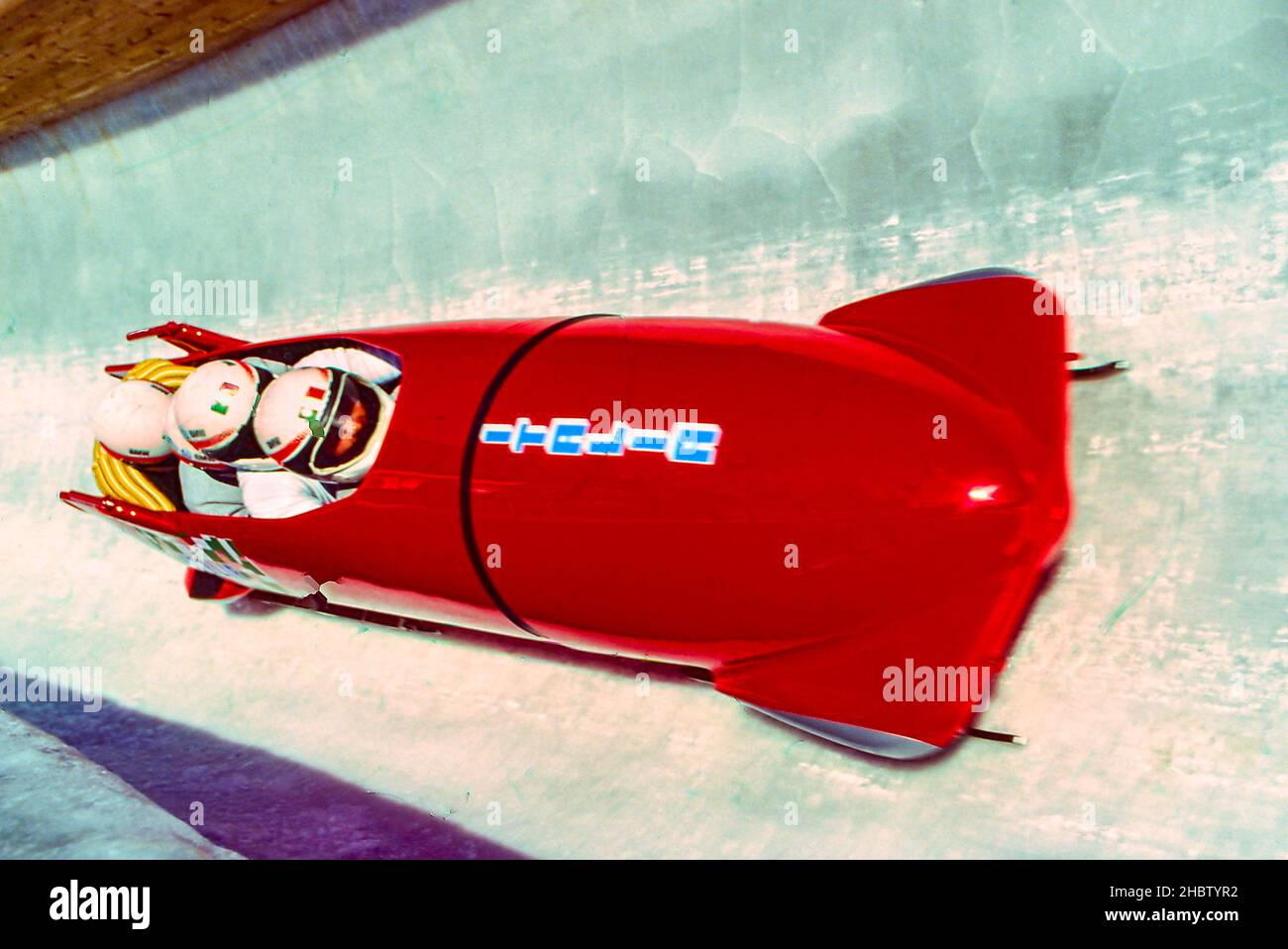1994 olympics bobsled hi-res stock photography and images - Alamy