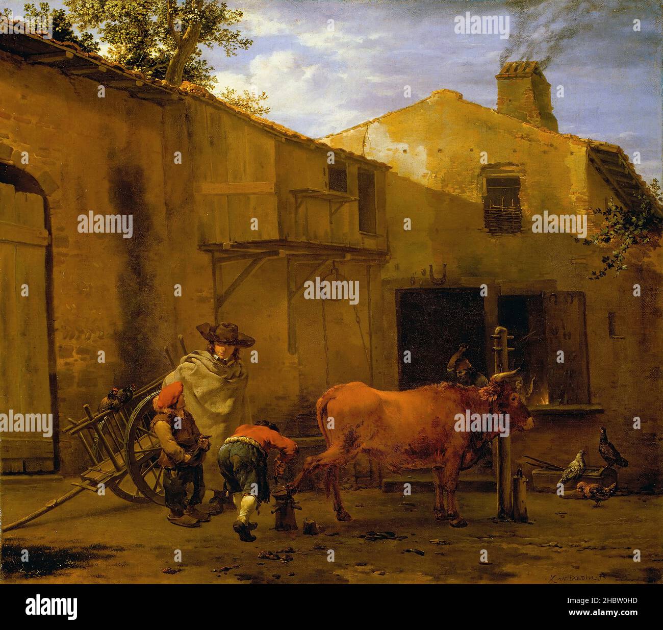 Ox shoeing hi-res stock photography and images - Alamy