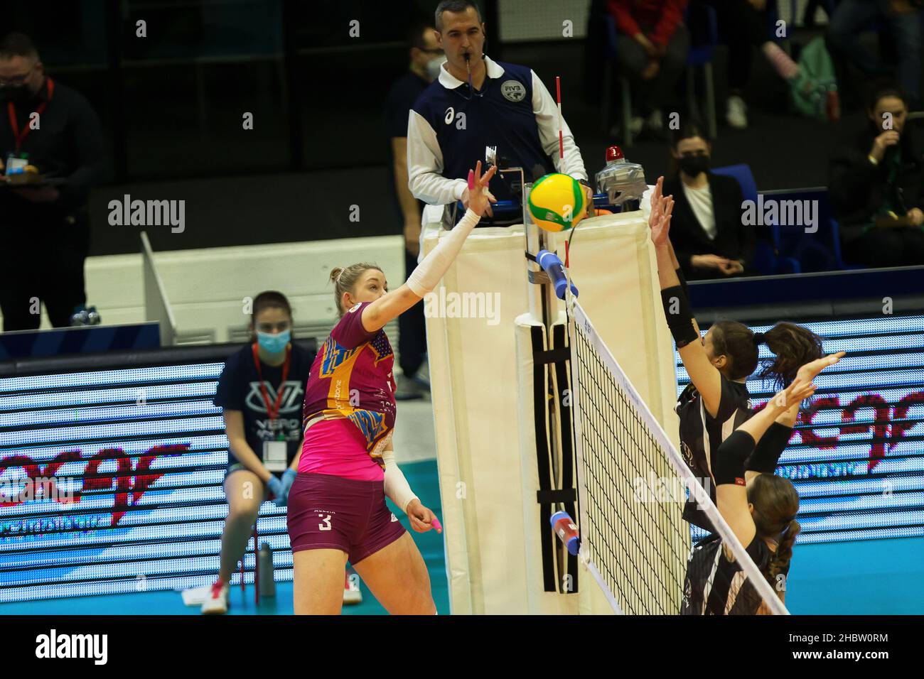 Arena di Monza, Monza, Italy, December 21, 2021, Spike of MAGDALENA ...