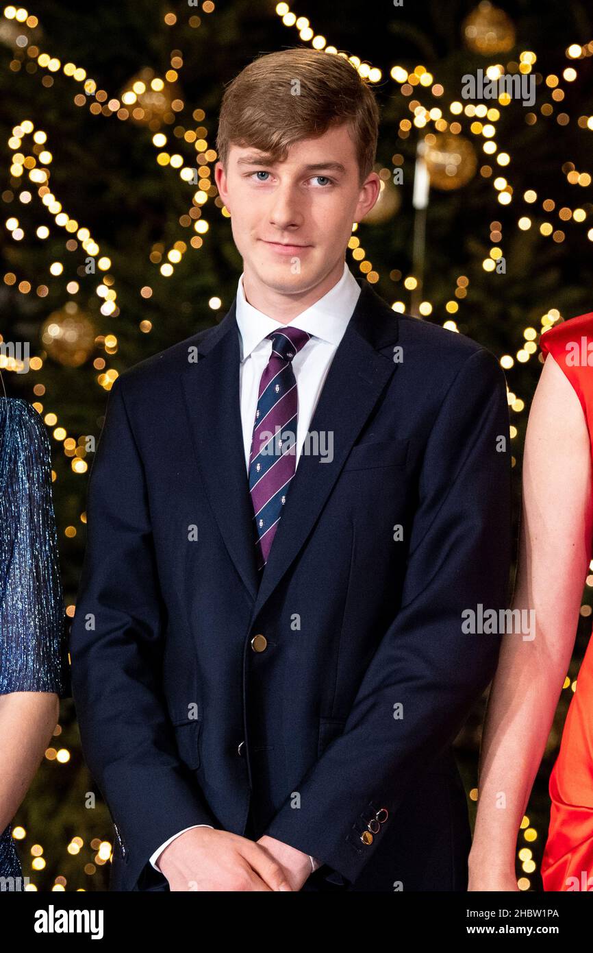 Brussels, Belgium - 21 Dec 2021, Prince Emmanuel of Belgium poses for ...