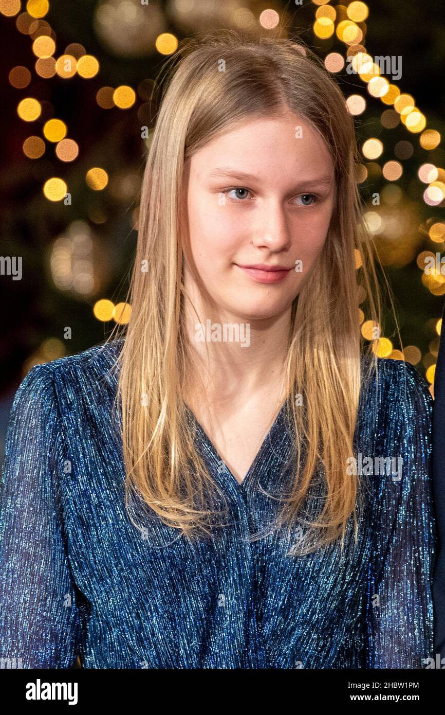 Brussels, Belgium - 21 Dec 2021, Princess Eleonore of Belgium poses for ...