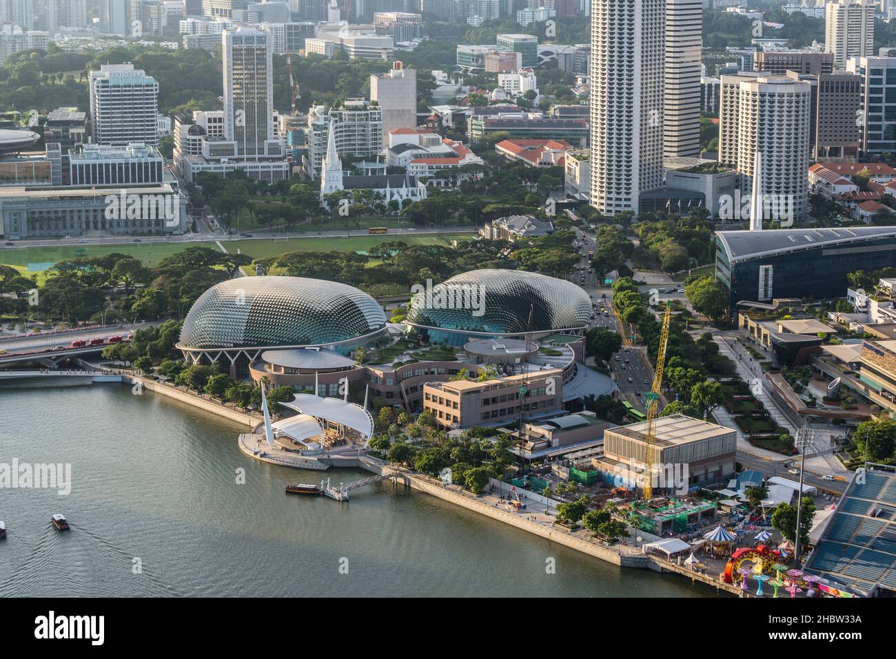 Esplanade, Theatres on the Bay, Singapore Stock Photo - Alamy