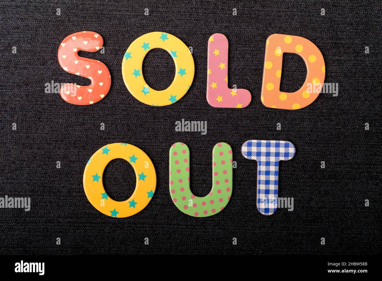 Sold on word hi-res stock photography and images - Alamy