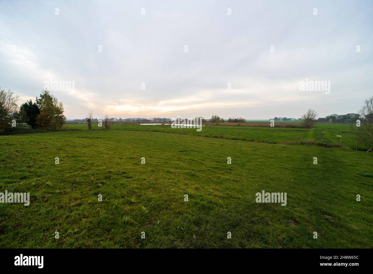 Dutch autumn landscape of the countryside Stock Photo - Alamy