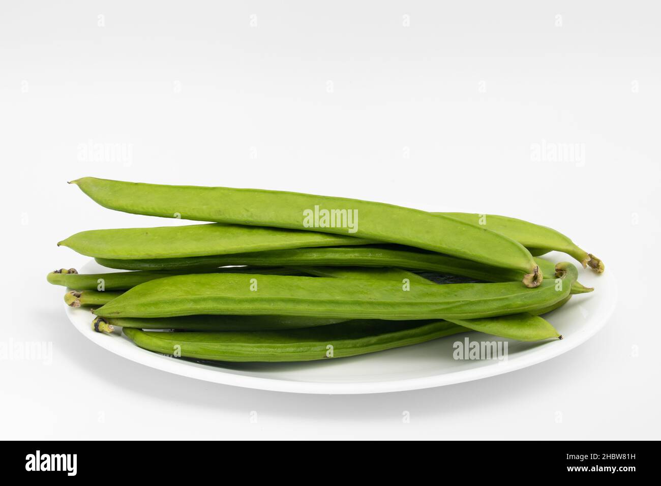 Flat Long Green Runner Beans Known As Jhar Sim, Falia, Keralan, Sem Ki ...