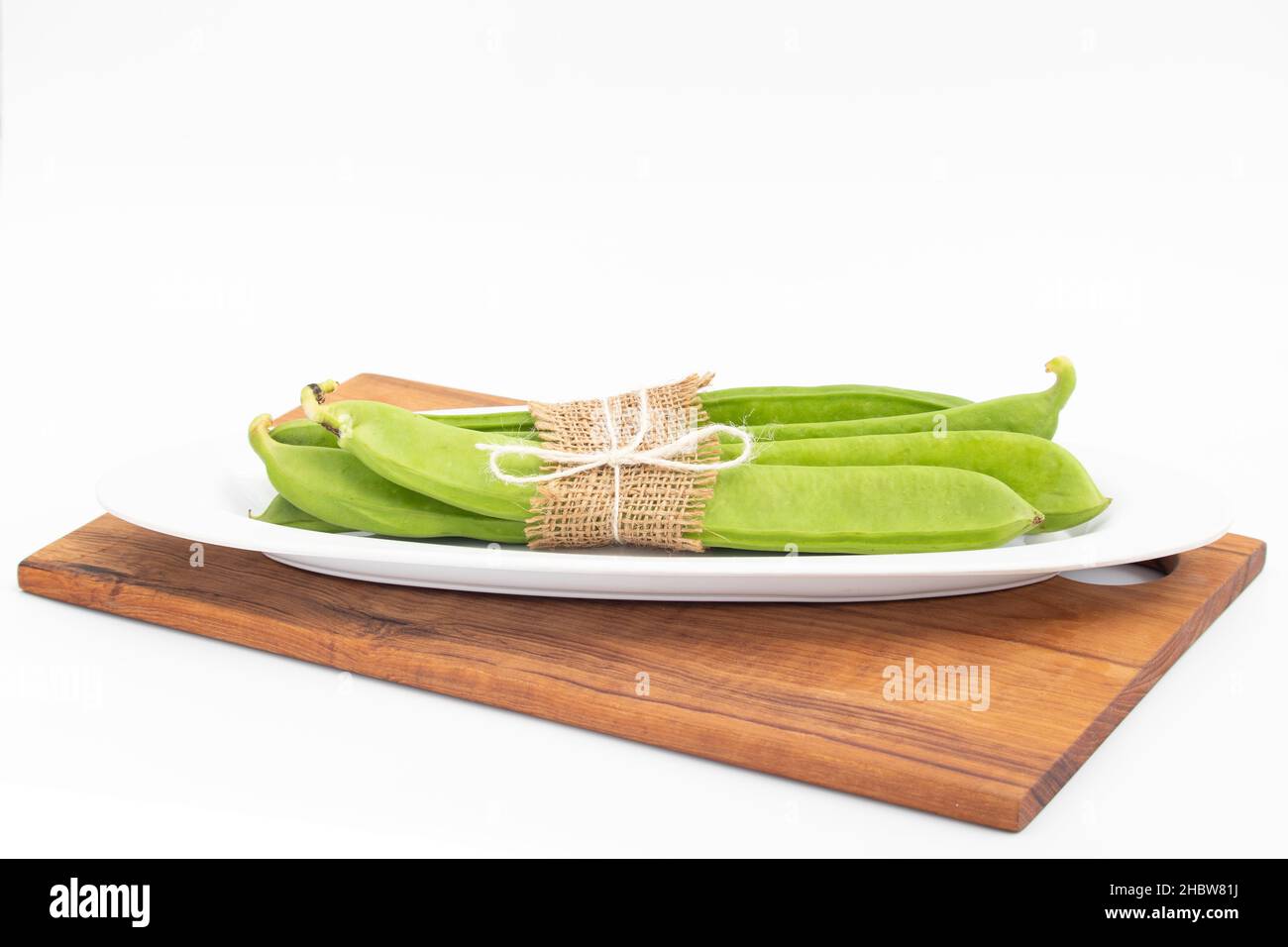 Flat Long Green Vegetable Runner Beans Known As Jhar Sim, Falia ...