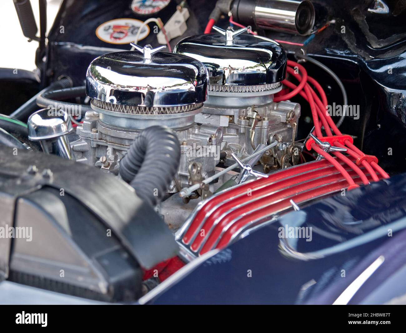 Vintage mustang car angle hi-res stock photography and images - Alamy