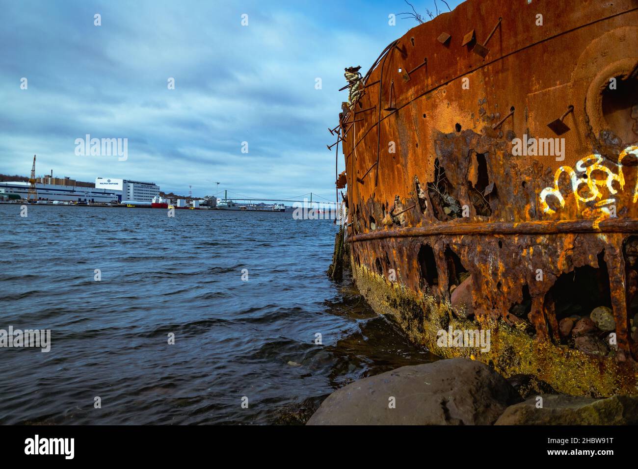 The long forgotten and abandoned SS Daisy, a trawler for the British ...