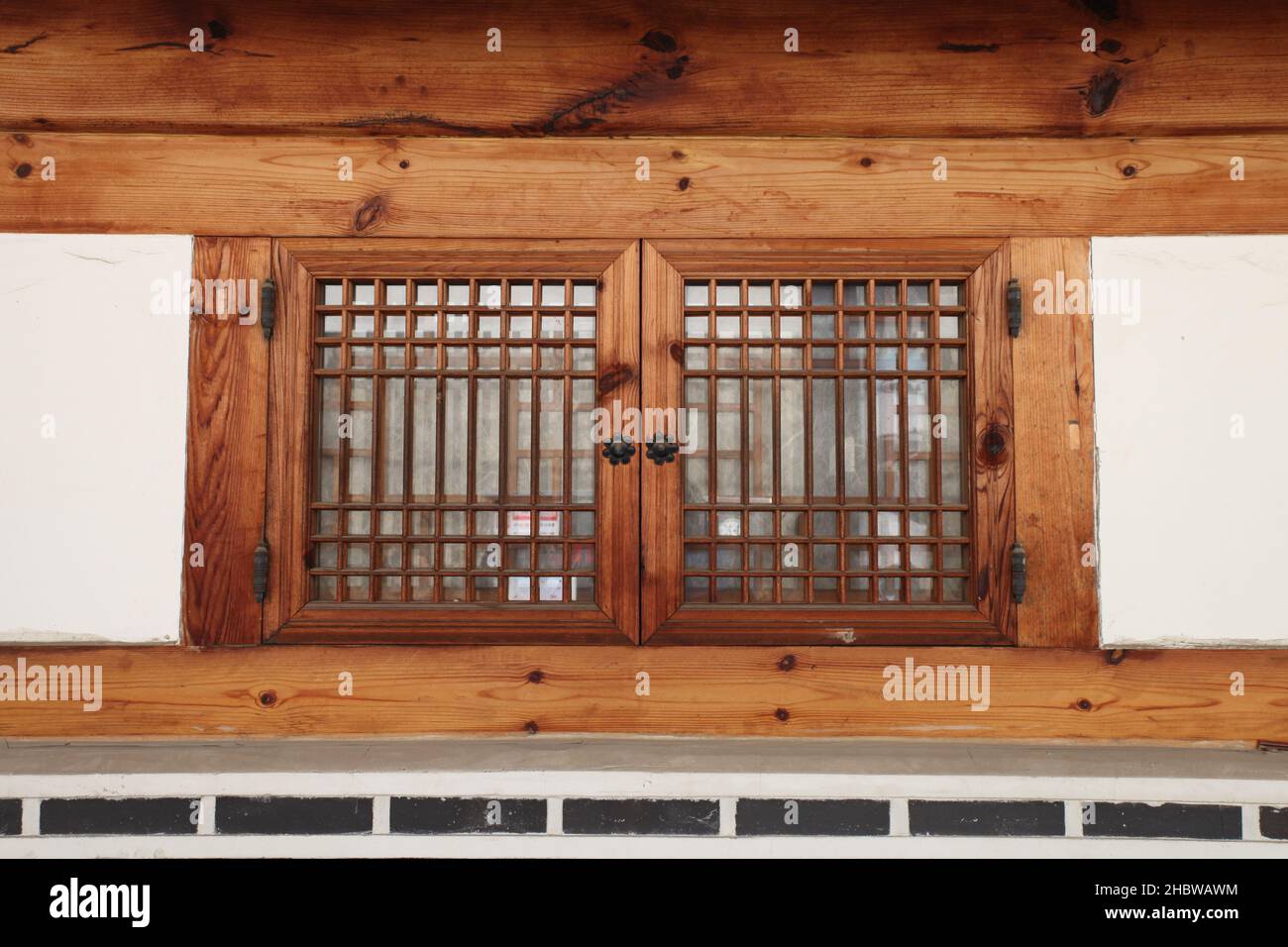 Bukchon Hanok Village in Seoul, South Korean, with traditionally built ...