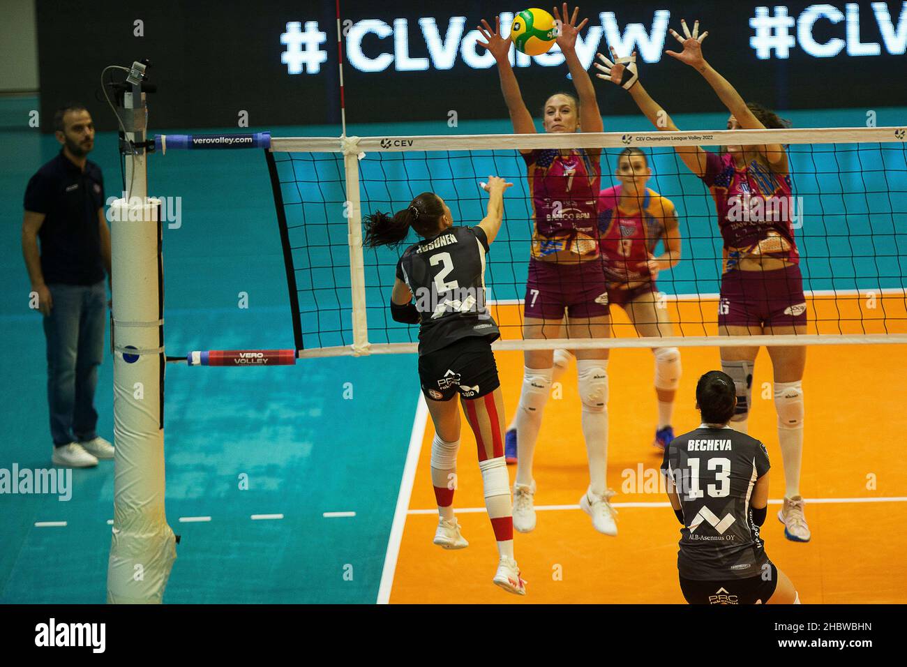 Arena di Monza, Monza, Italy, December 21, 2021, Spike of Jessica ...