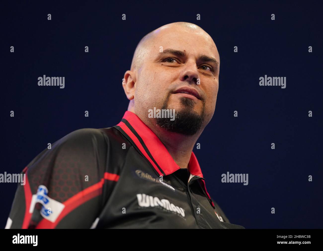 Raymond Smith during day seven of the William Hill World Darts ...