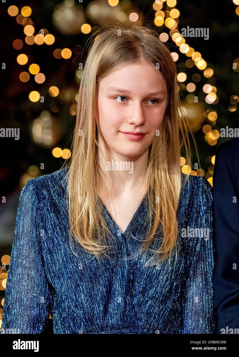 Brussel, Belgien. 21st Dec, 2021. Princess Eleonore of Belgium at the ...