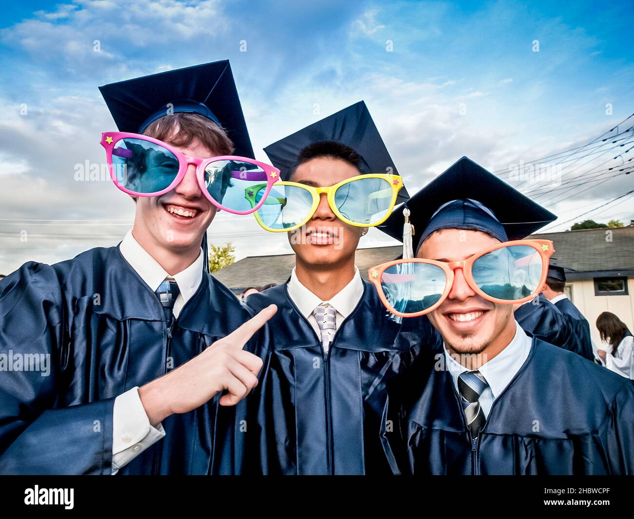 Waldwick - June 19 - W 00021035 Waldwick HS Graduation. Tim Smith, Gabe ...