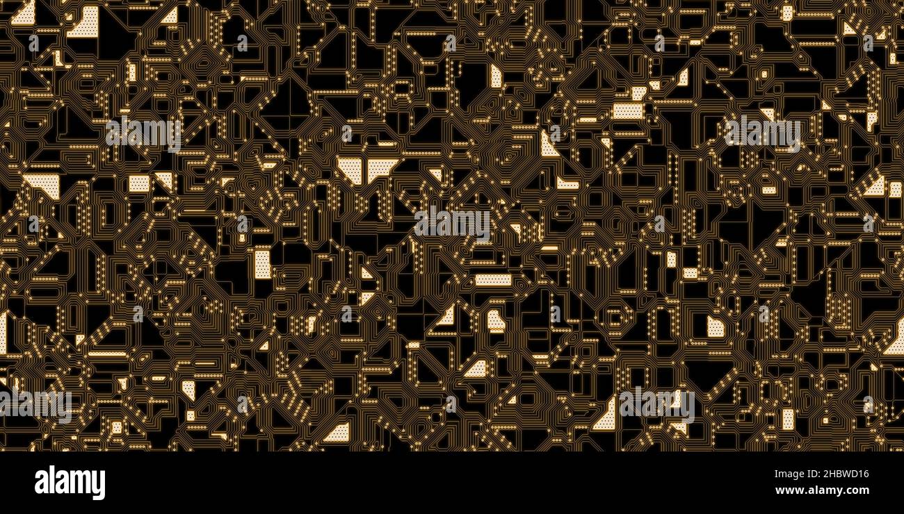 Glowing circuits for your sci-fi projects, cyber circuits, cyberpunk ...