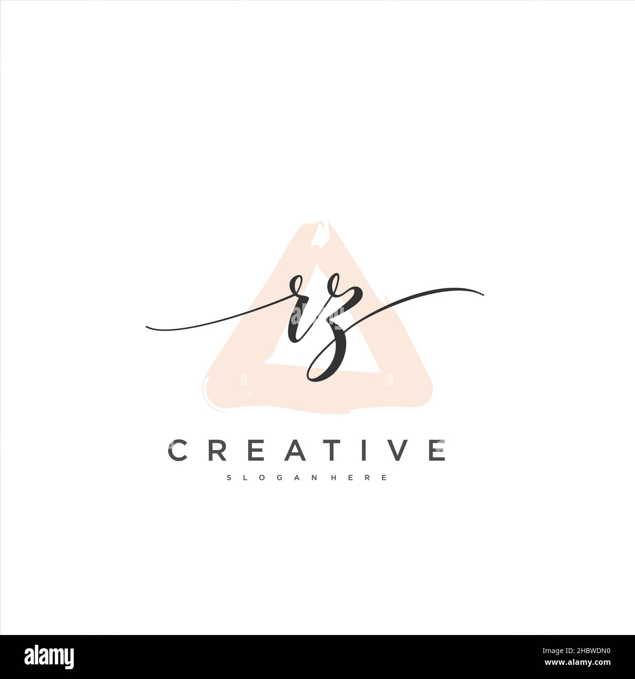 Rz initials logo Stock Vector Images - Alamy