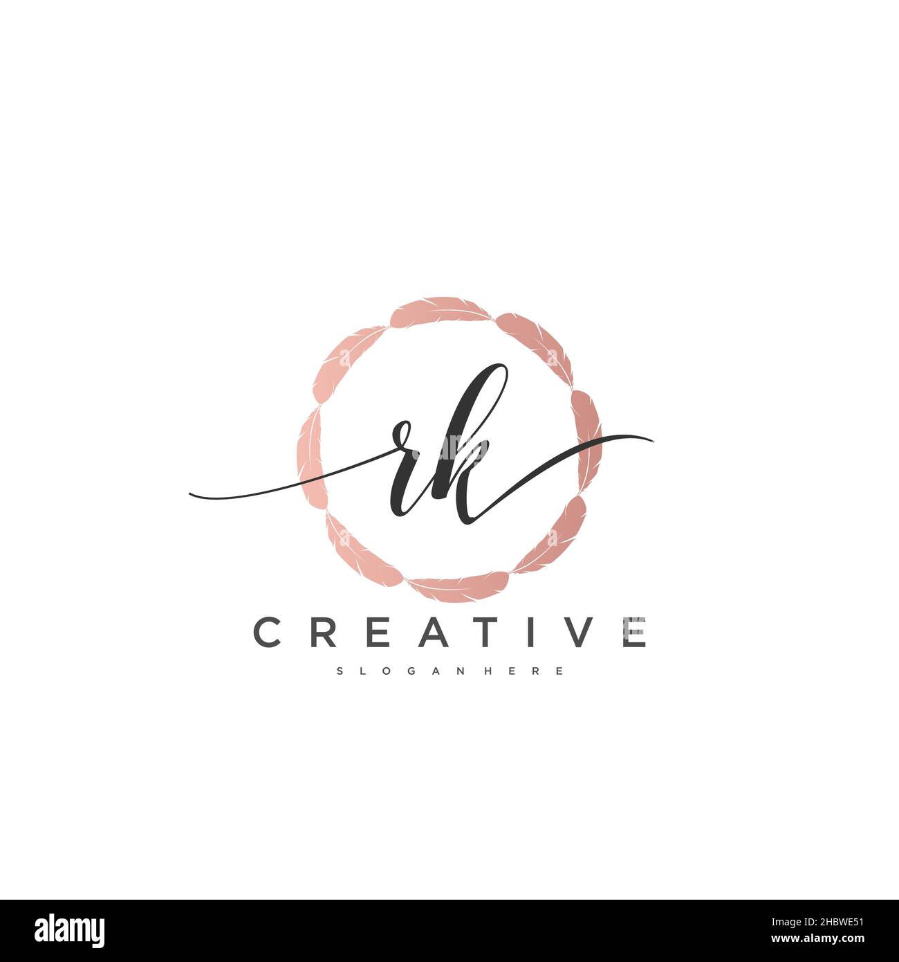 Rk logo vector vectors hi-res stock photography and images - Alamy