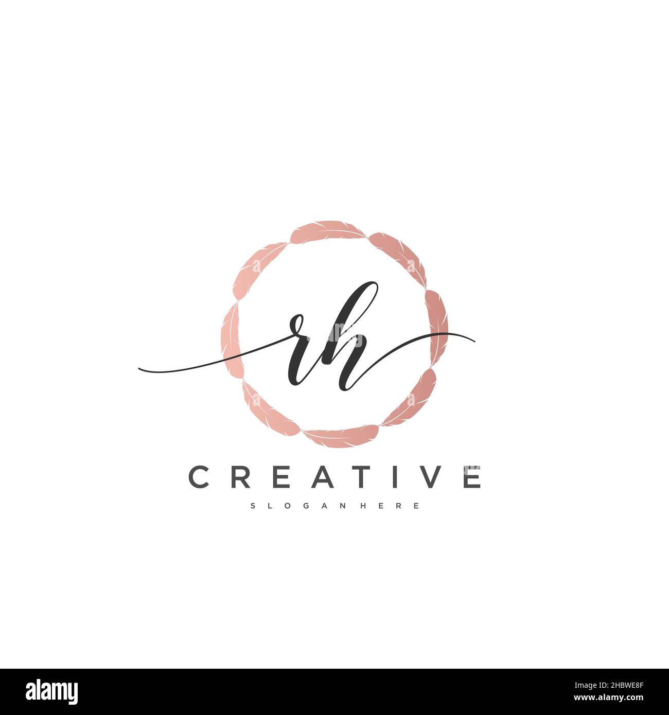 Rh logo vector vectors hi-res stock photography and images - Alamy