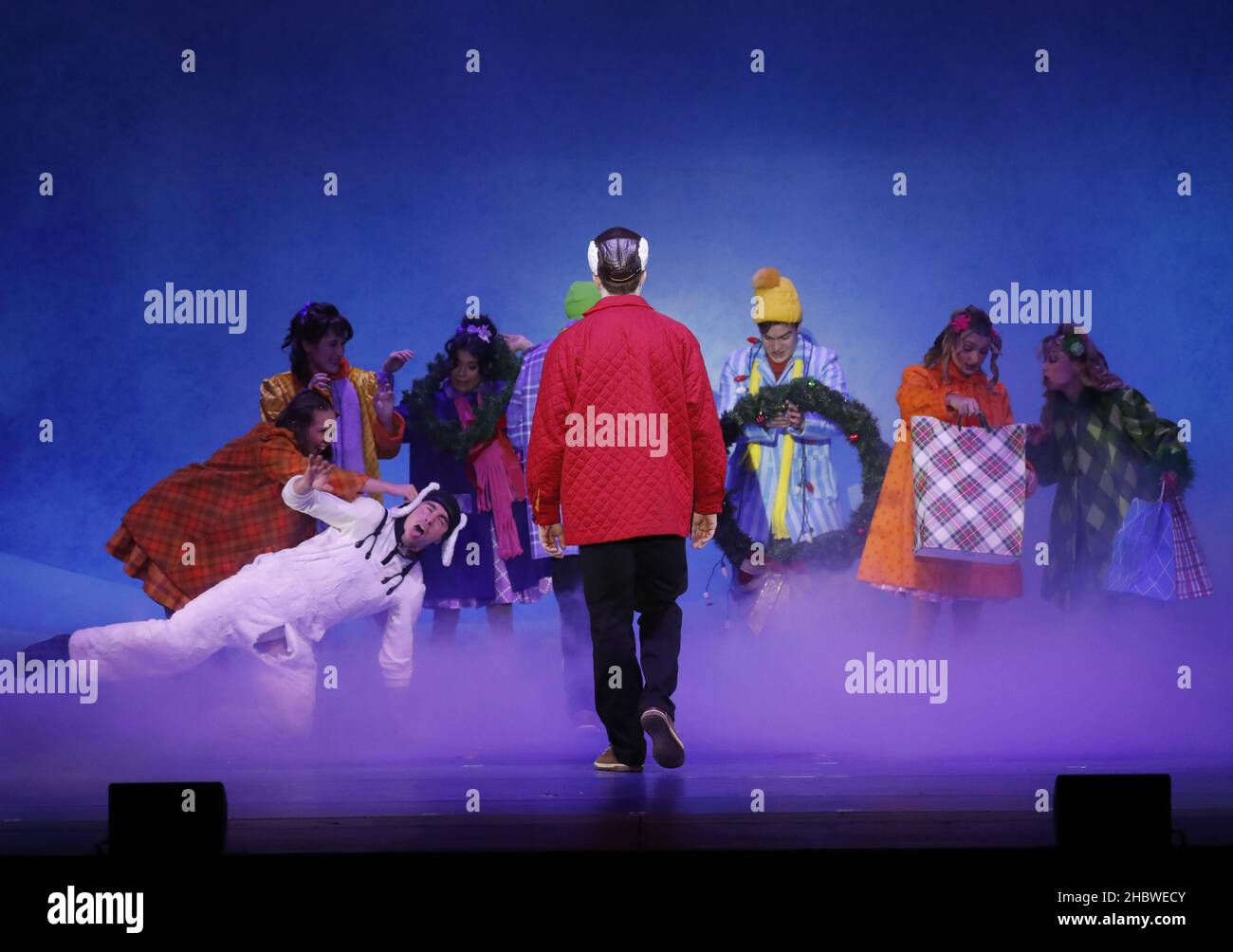 New York, United States. 21st Dec, 2021. Cast members D'Marreon ...