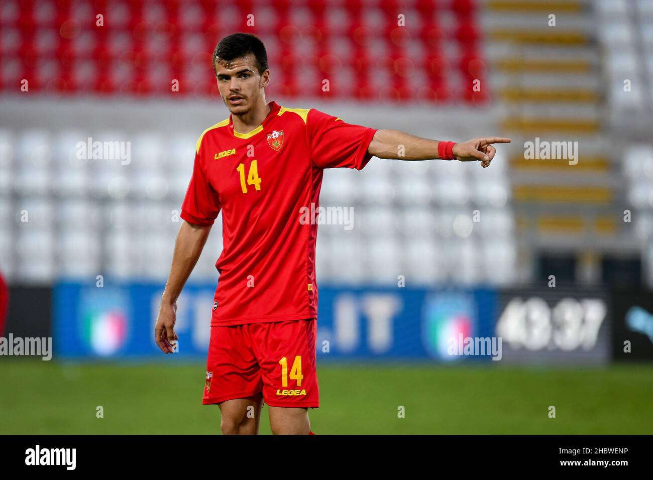 Romeo Menti Stadium, Vicenza, Italy, September 07, 2021, Lazar Mijovic ...